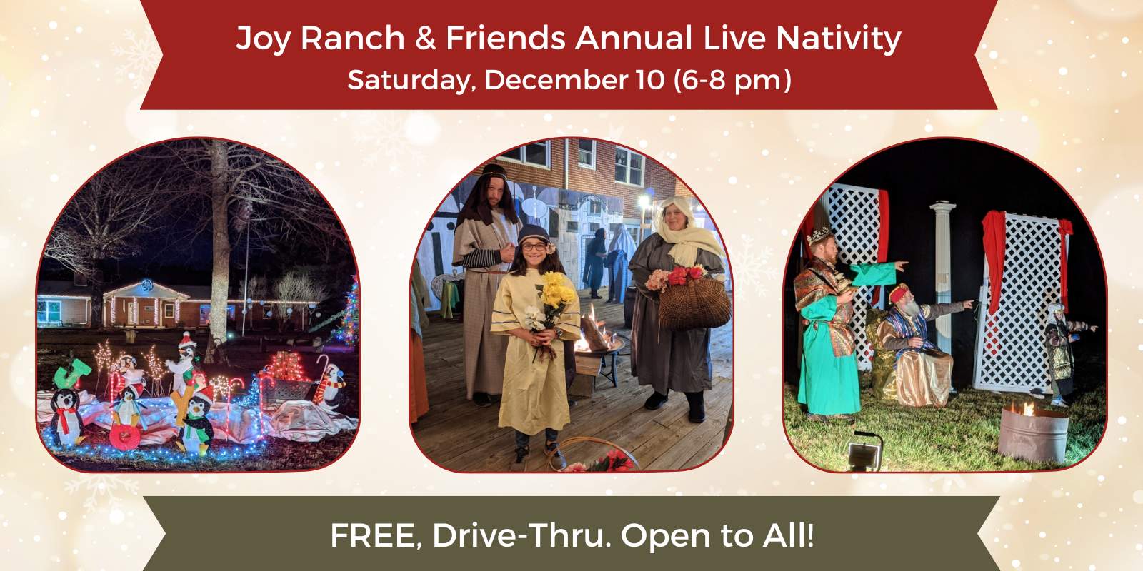 Live Nativity 2022 – Joy Ranch